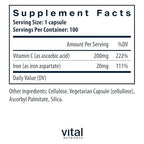 Iron Plus C with vitamin C benefits