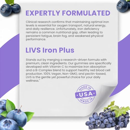 iron plus gummies for nutritional balance