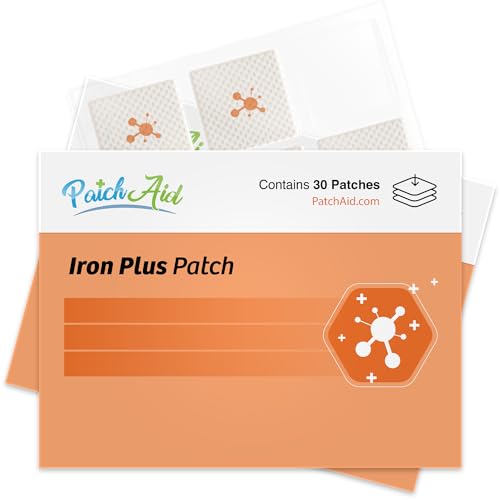 iron plus topical patch for energy