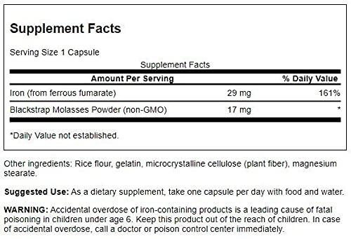 iron-rich blackstrap molasses benefits