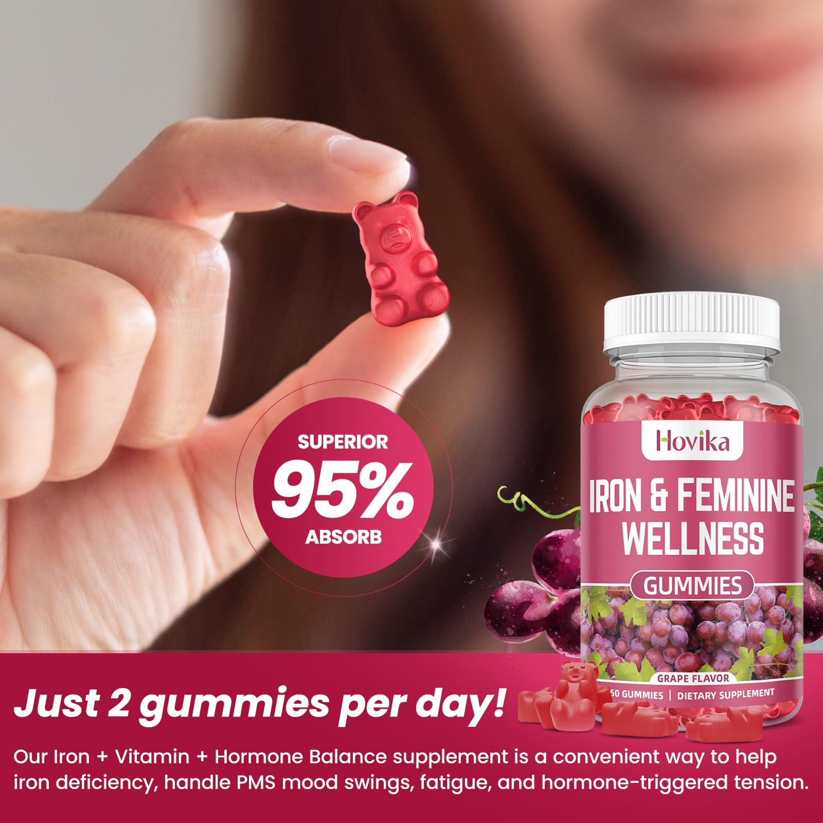 iron-rich gummies for daily nutrition