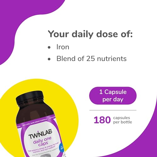Iron-rich multivitamin for energy support
