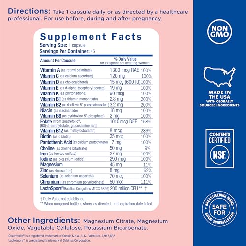 iron-rich prenatal vitamins for energy