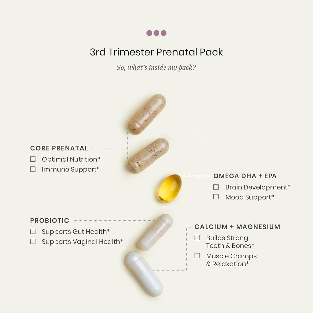 Iron-rich prenatal vitamins for moms