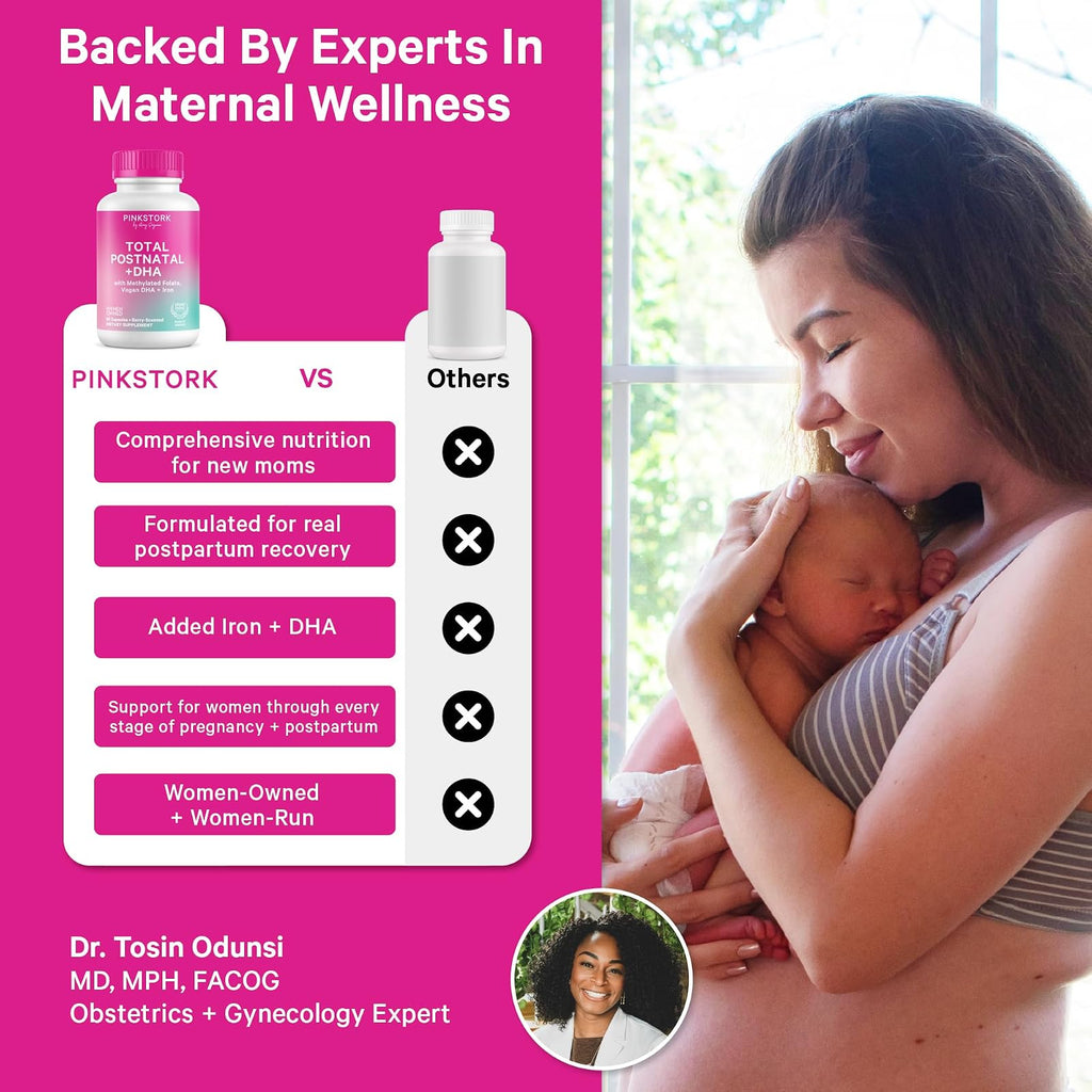 iron-rich prenatal vitamins for postpartum health