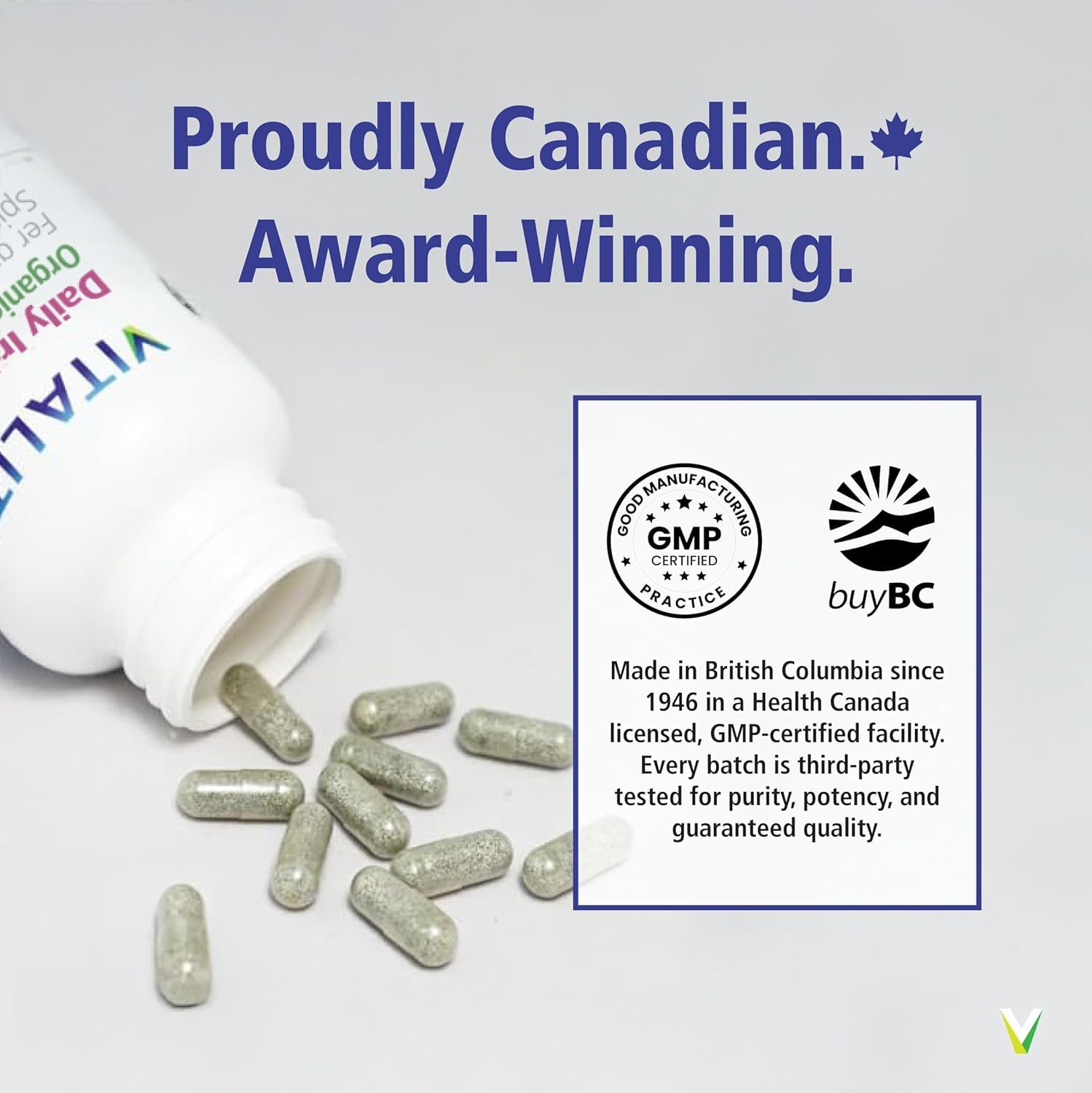 Iron-rich spirulina for active lifestyle