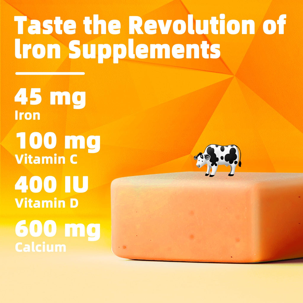 iron soft chews for kids and adults