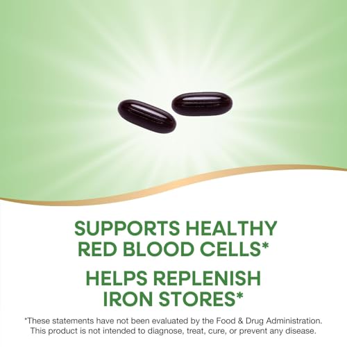 Iron softgels for better absorption