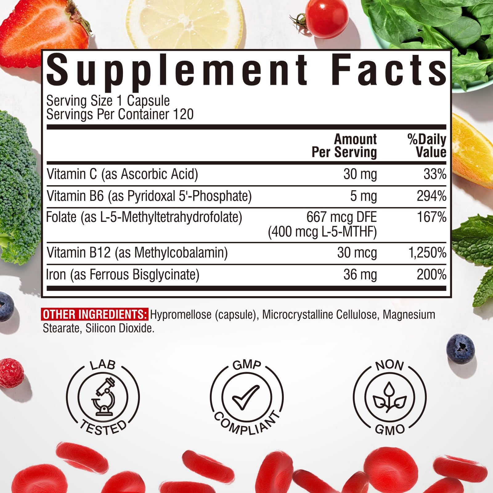 iron supplement for active lifestyles