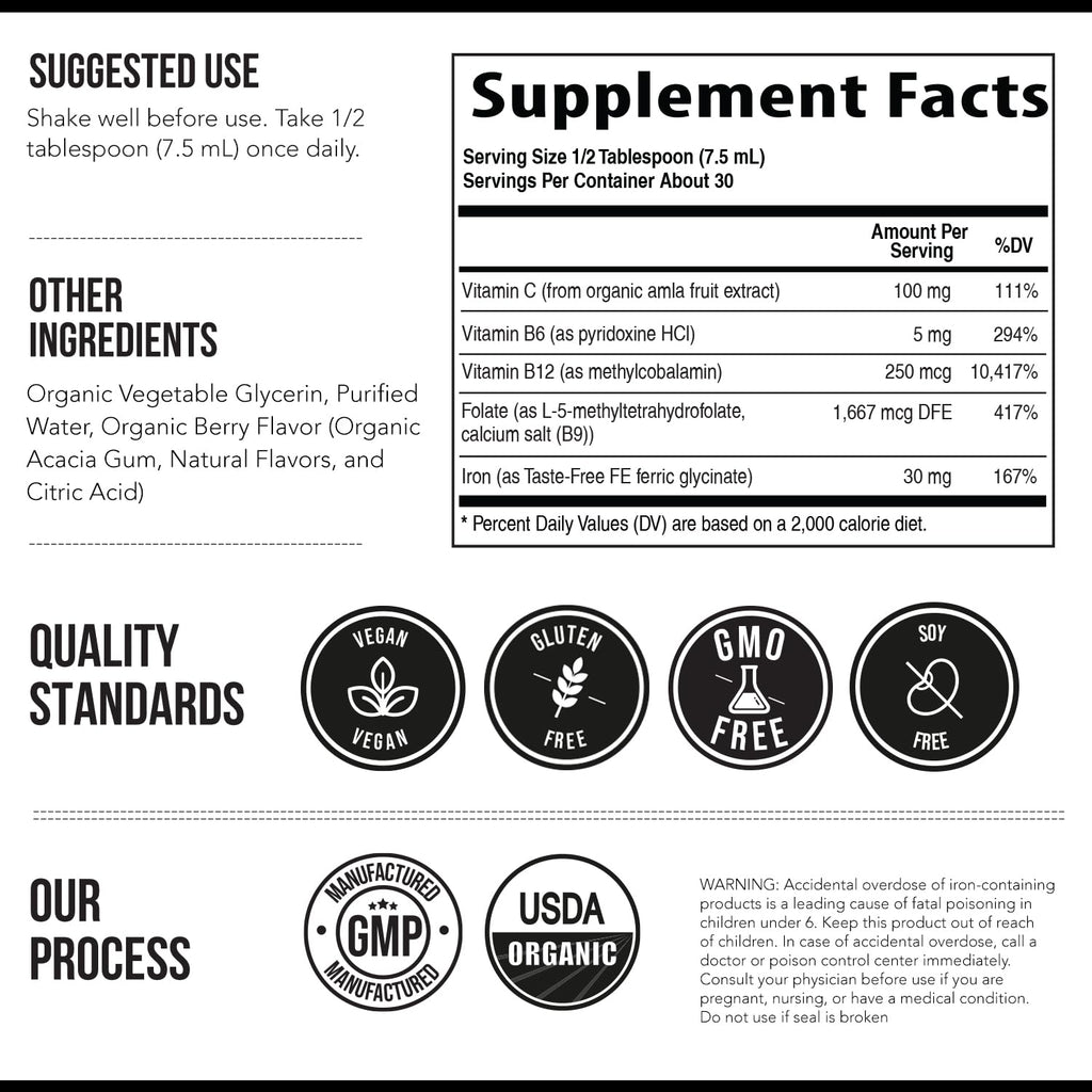 iron supplement for active lifestyles