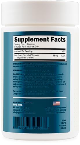 iron supplement for active lifestyles