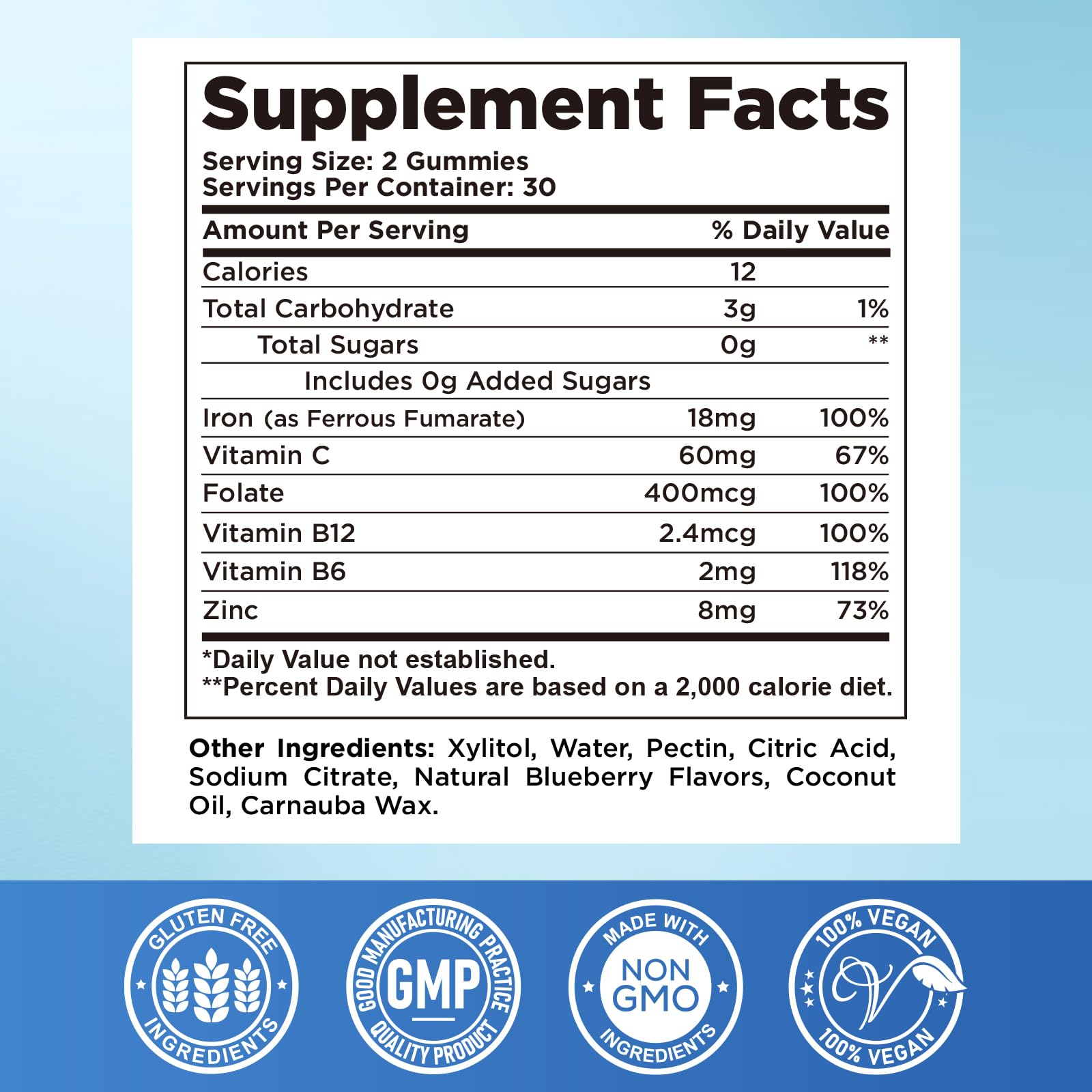 iron supplement for active lifestyles