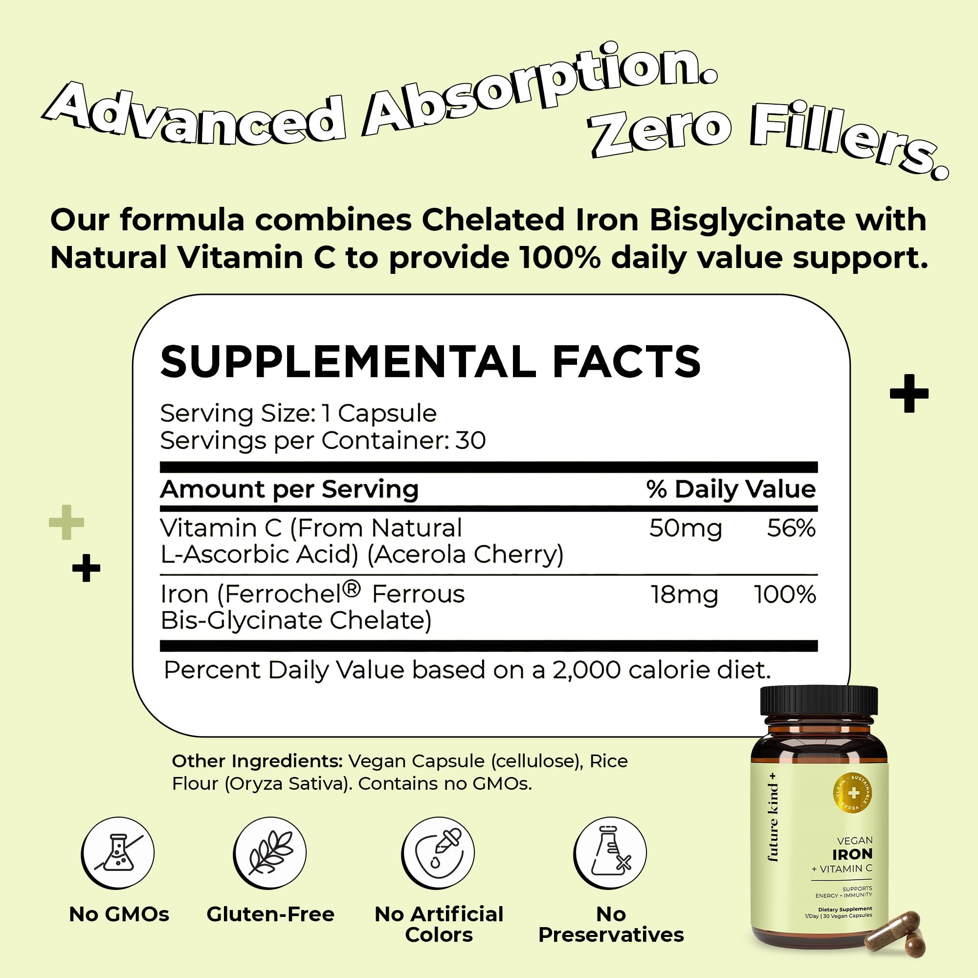 iron supplement for active lifestyles