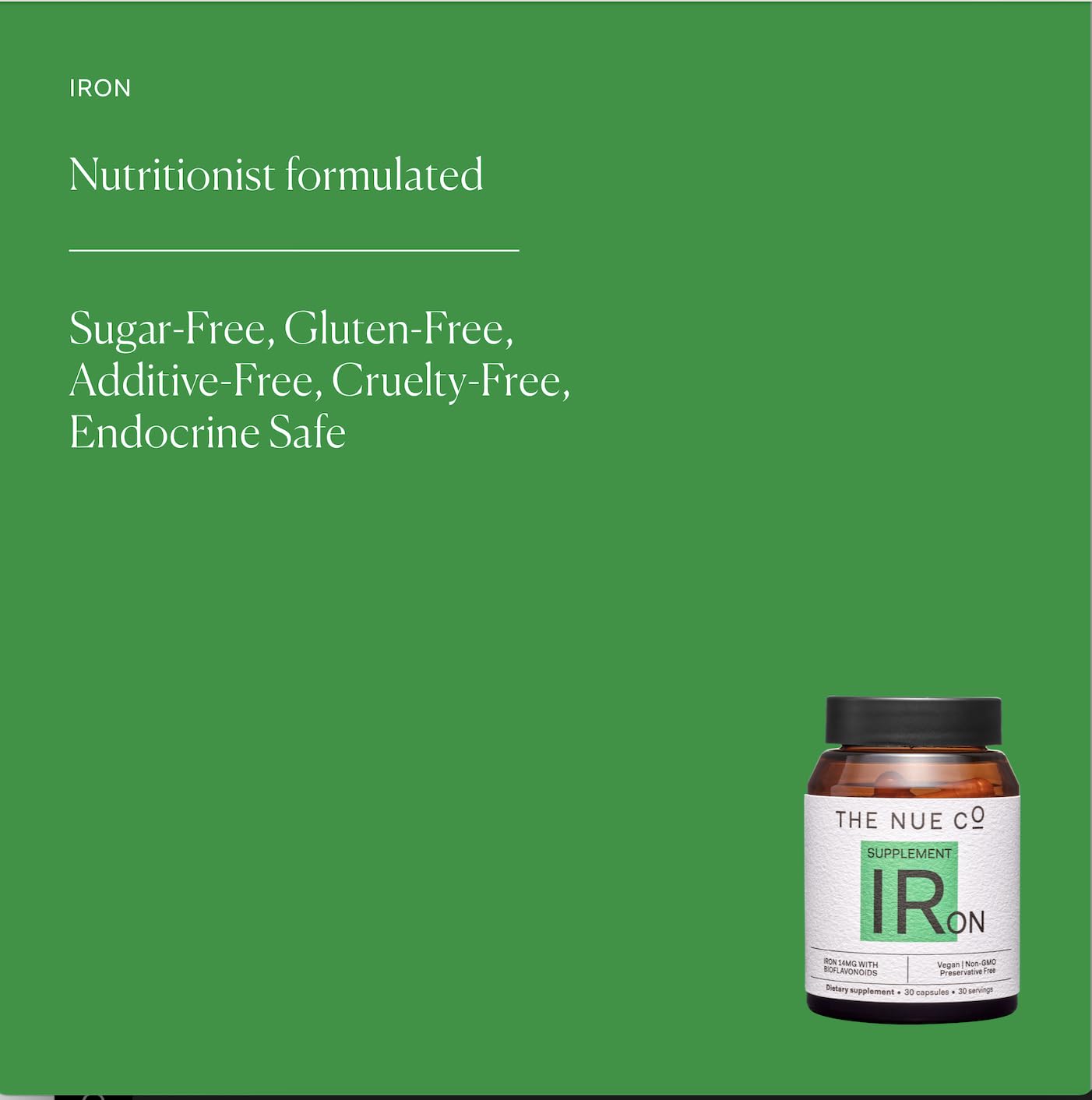 iron supplement for active lifestyles