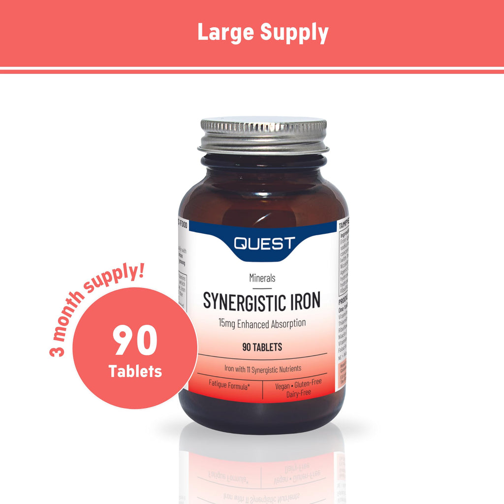 Iron supplement for active lifestyles