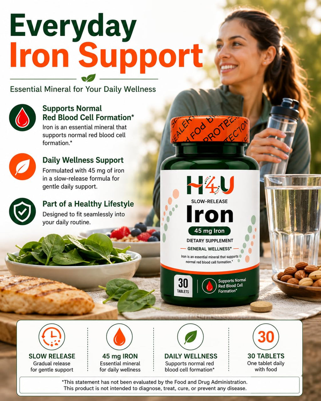 iron supplement for active lifestyles