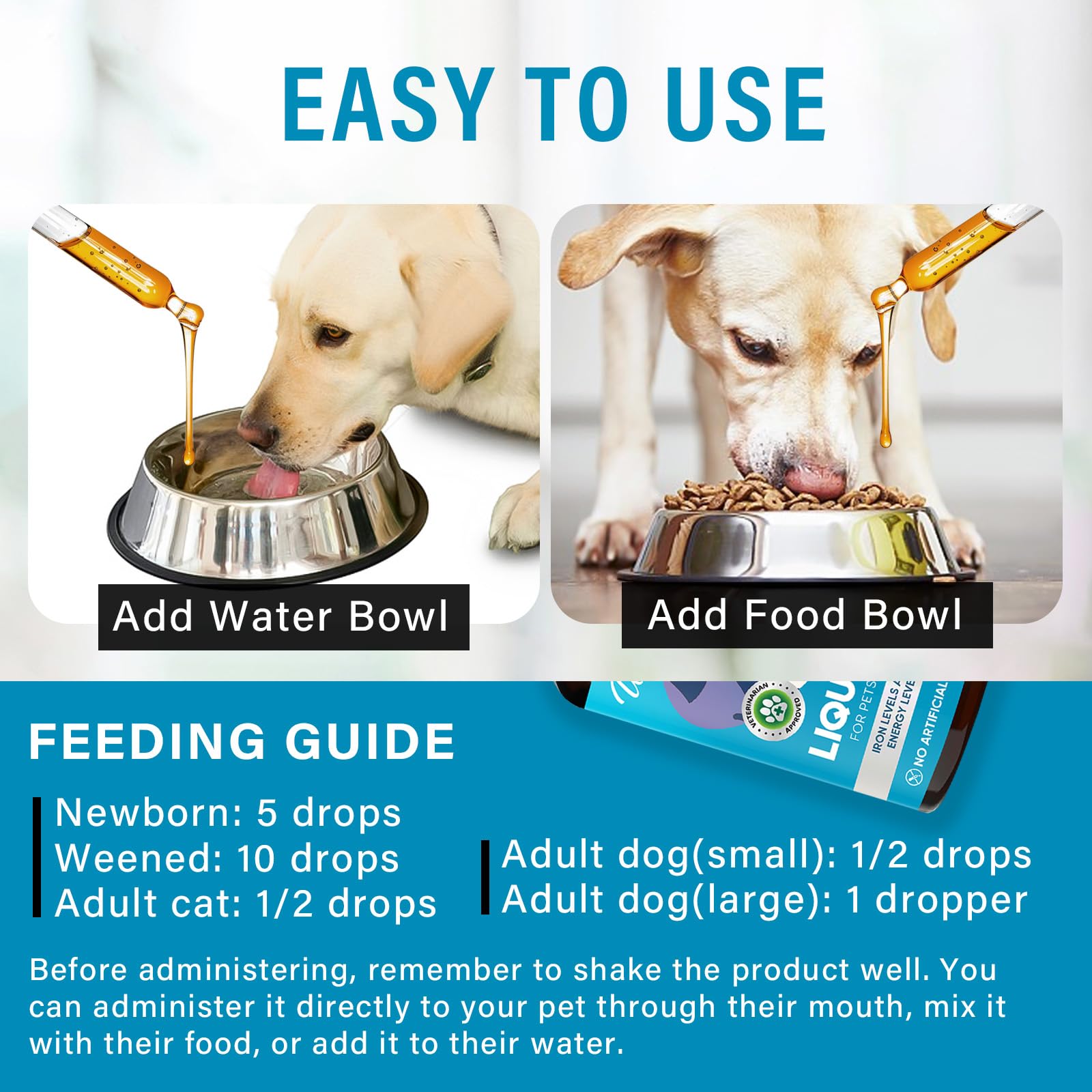 iron supplement for active pets
