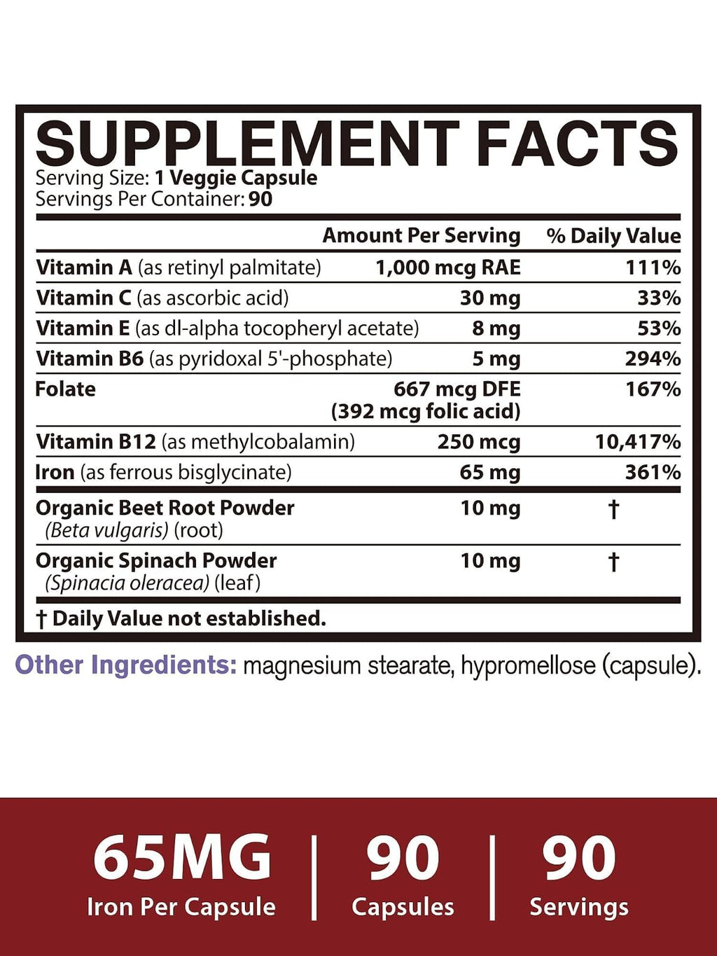 iron supplement for daily wellness