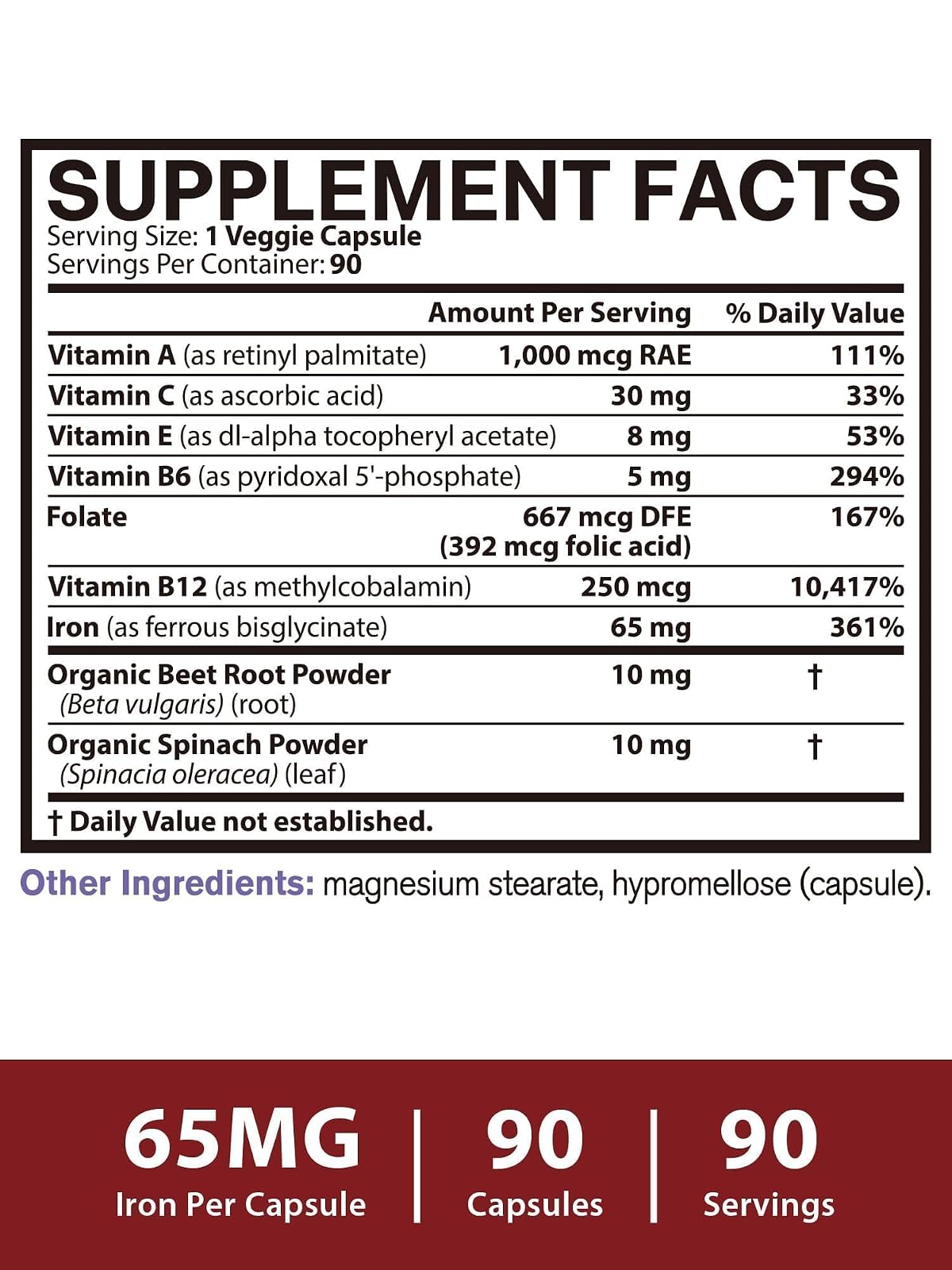 iron supplement for daily wellness
