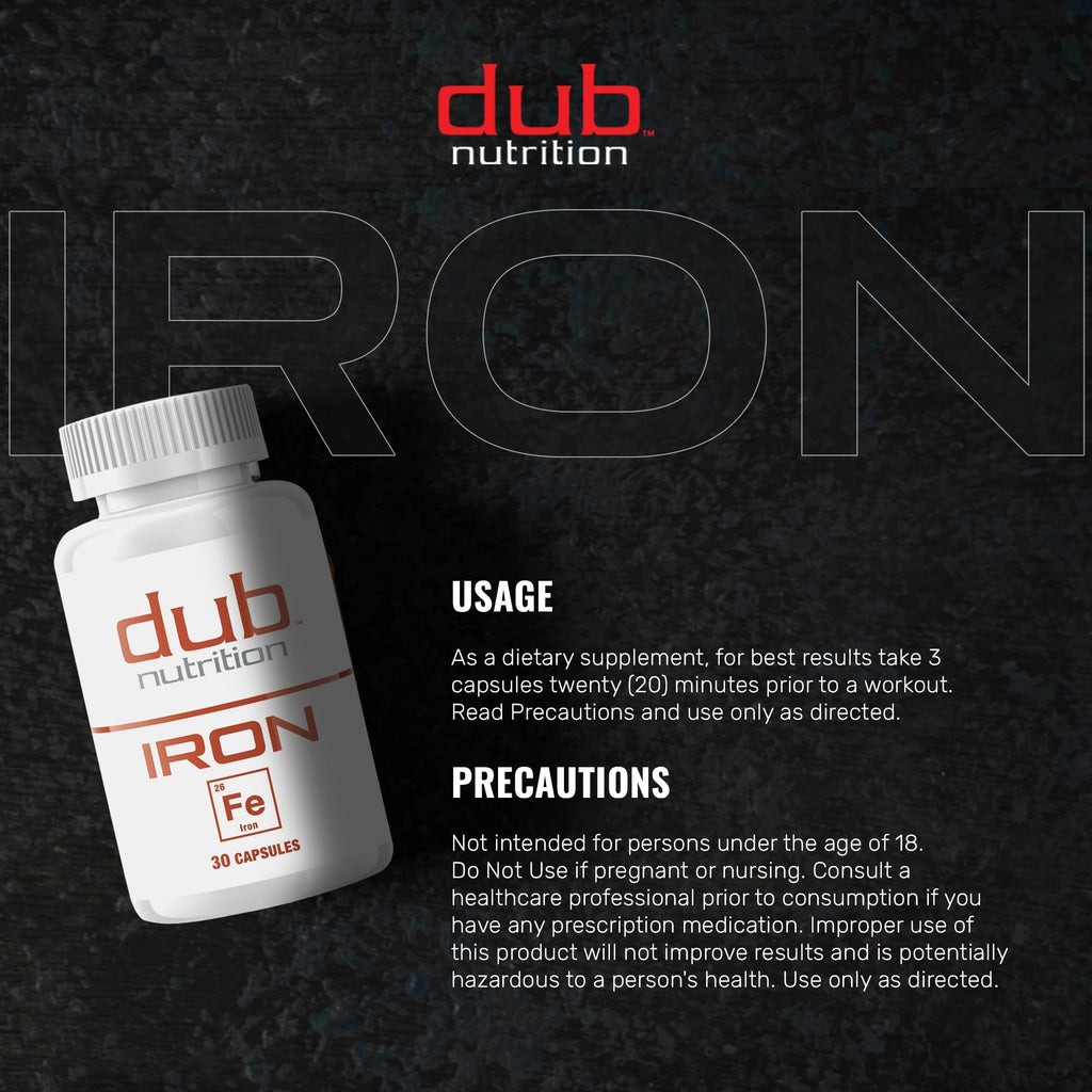 iron supplement for energy and vitality