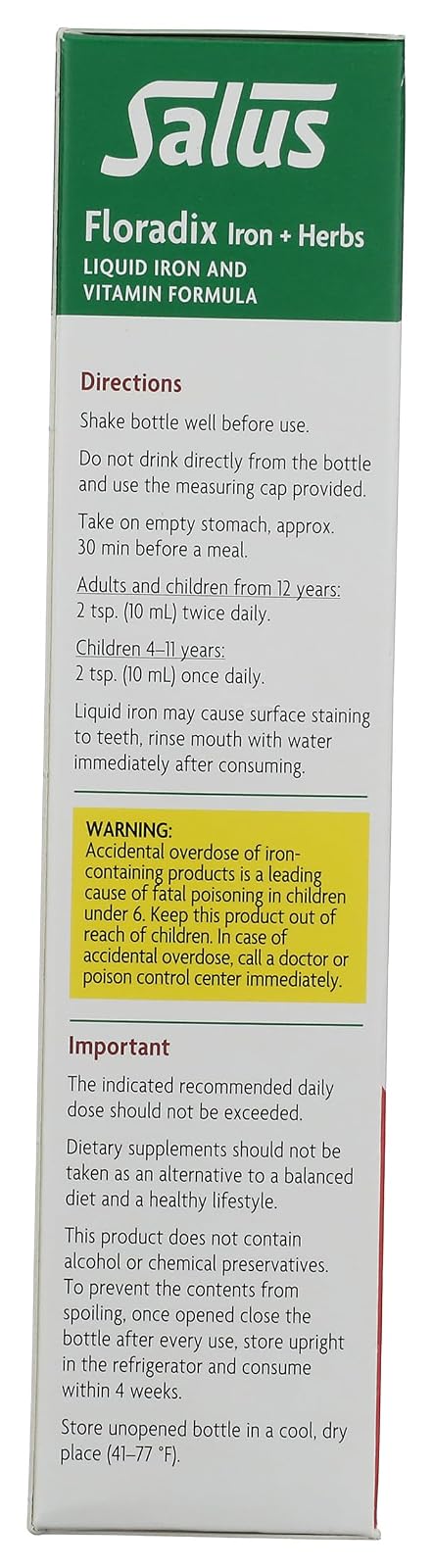 iron supplement for energy boost