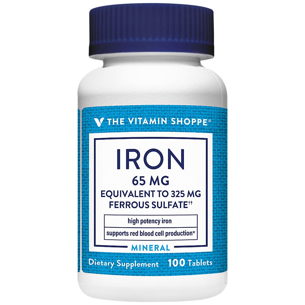 Iron supplement for energy boost
