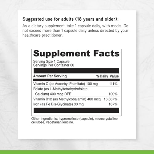 iron supplement for energy boost
