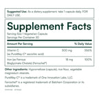 Iron supplement for energy support