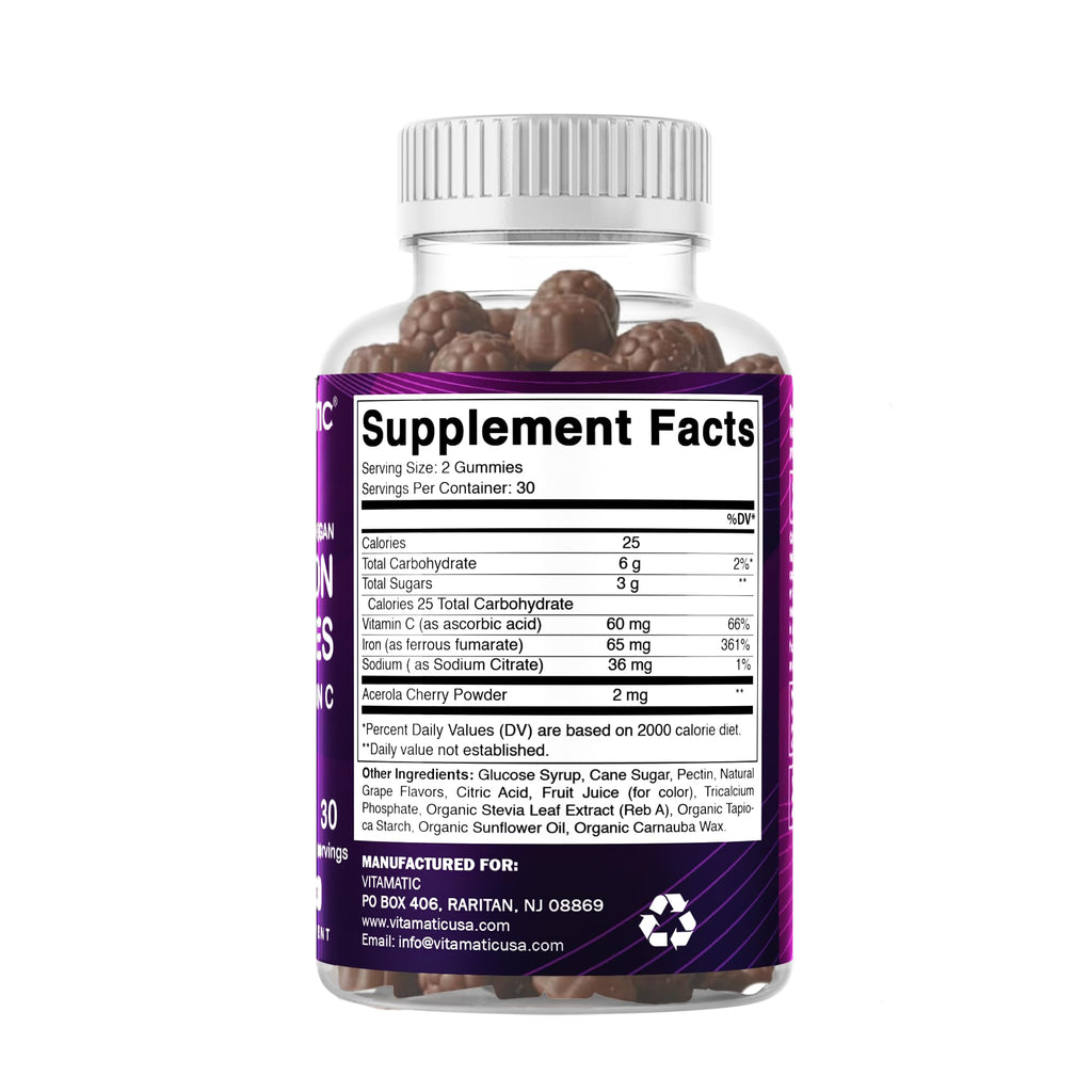 iron supplement for enhanced vitality