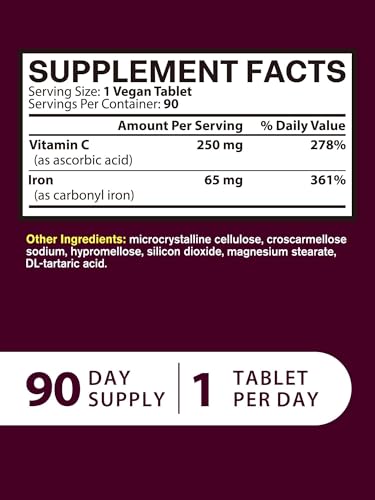iron supplement for fatigue relief