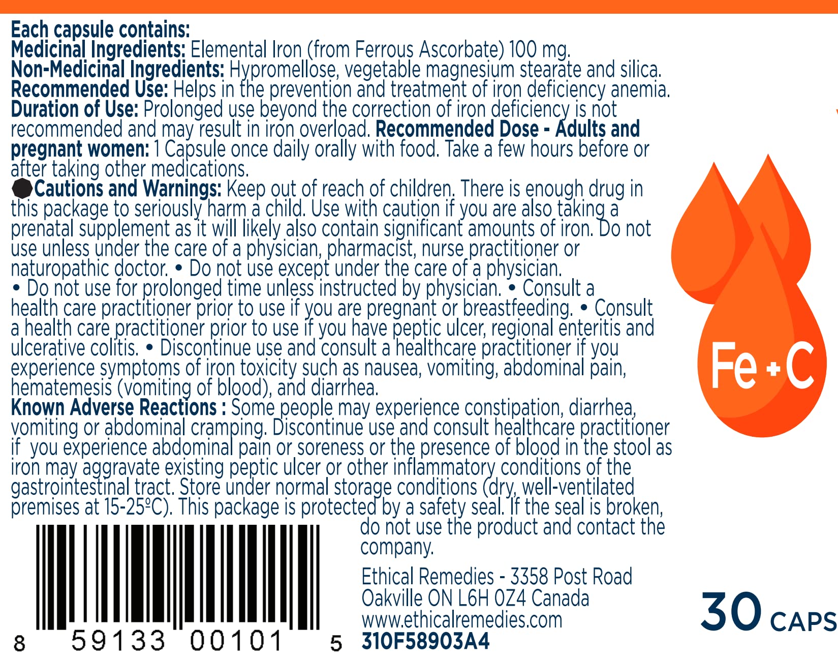 iron supplement for fatigue relief