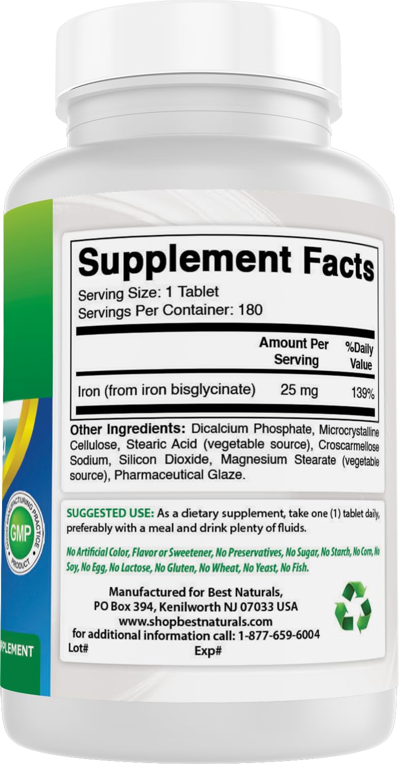 iron supplement for fatigue relief