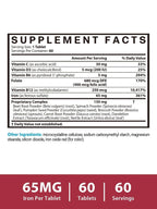 iron supplement for healthy blood
