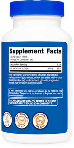 Iron supplement for healthy blood