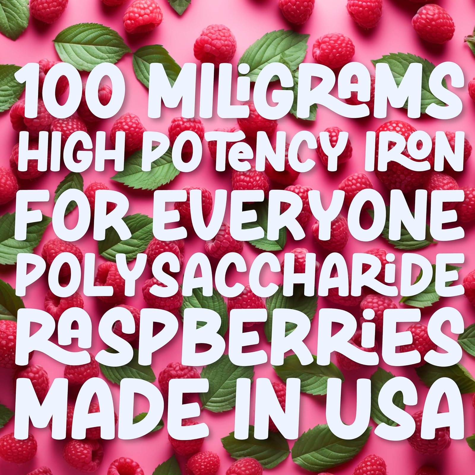 Iron supplement for healthy blood