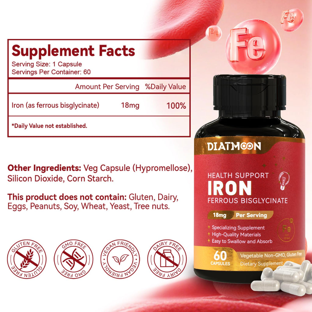 iron supplement for improved energy