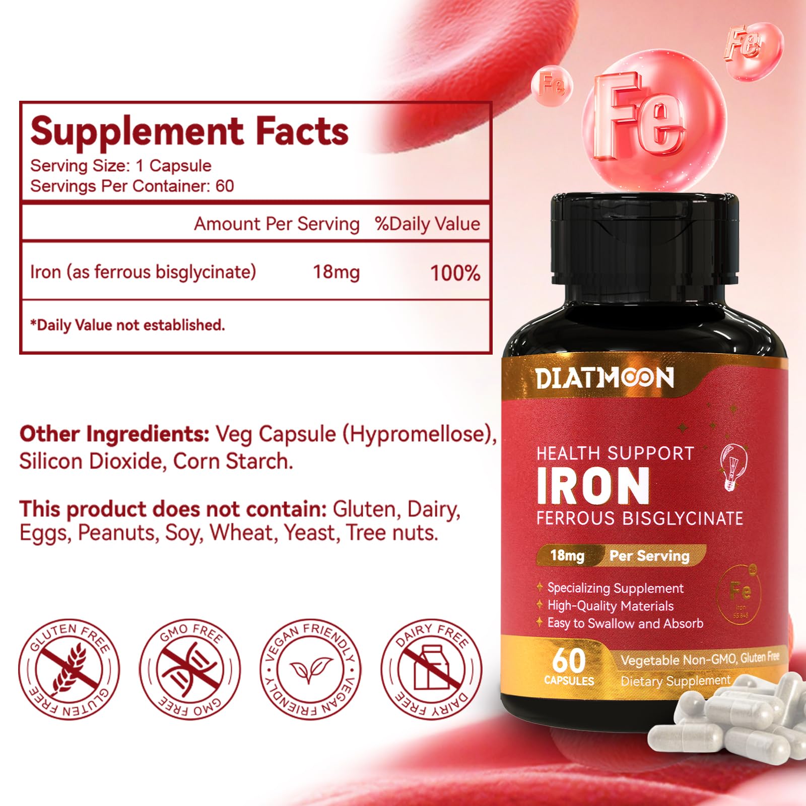 iron supplement for improved energy