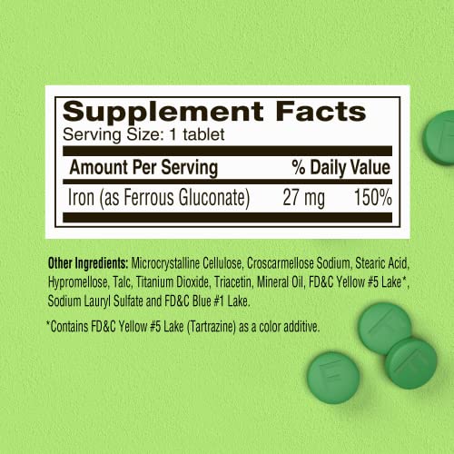 Iron supplement for improved vitality
