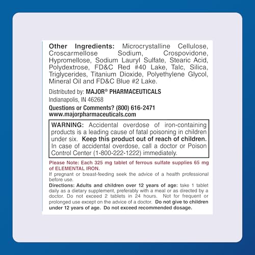 iron supplement for improved vitality