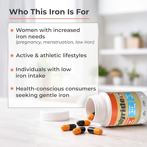 Iron supplement for improved vitality