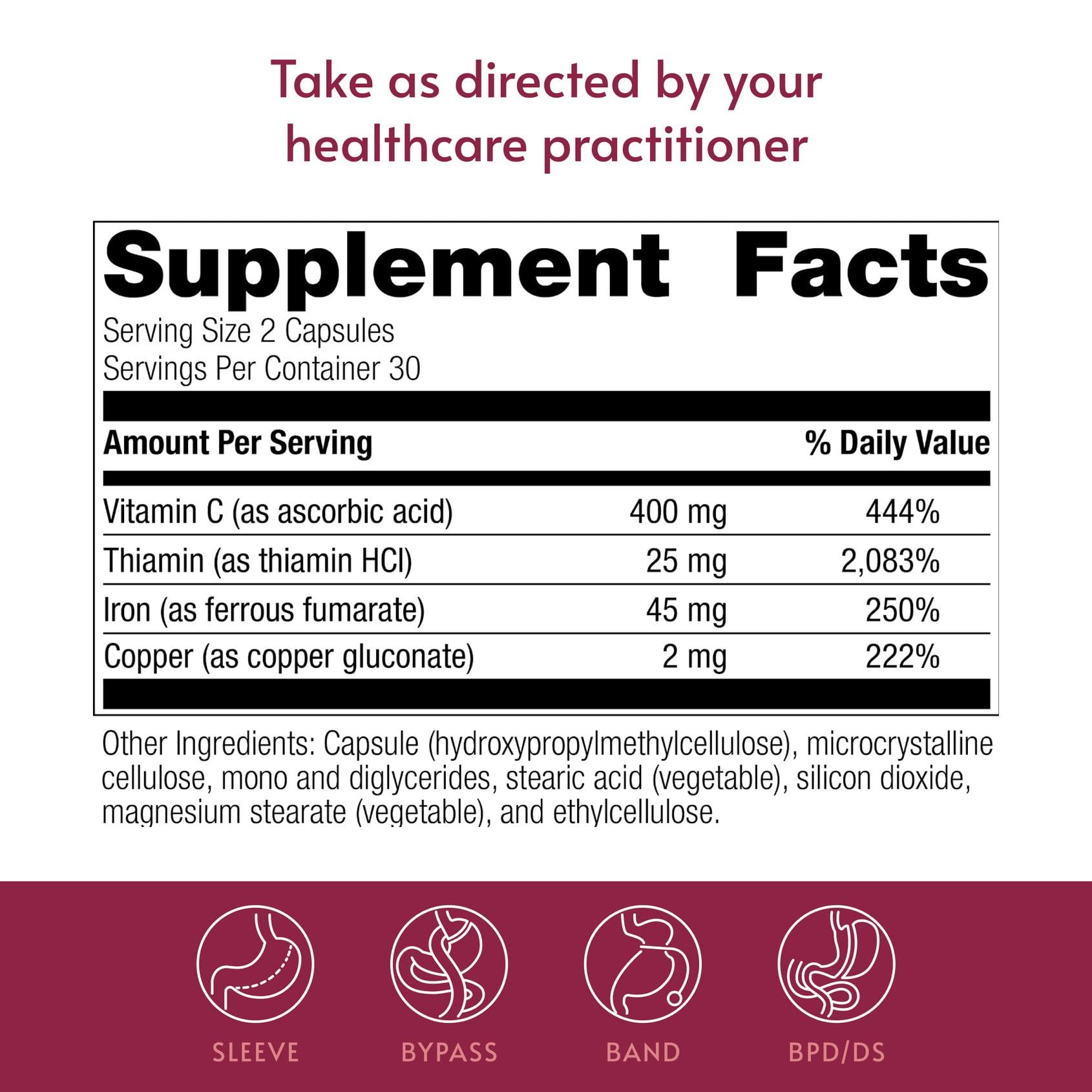 iron supplement for improved well-being