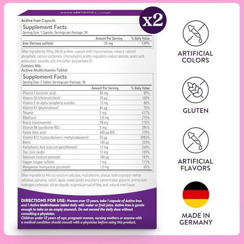 Iron supplement for improved wellness