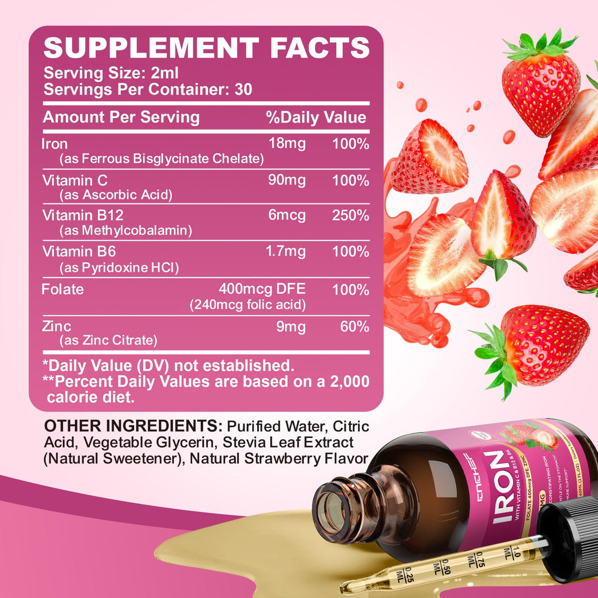 Iron supplement for improved wellness