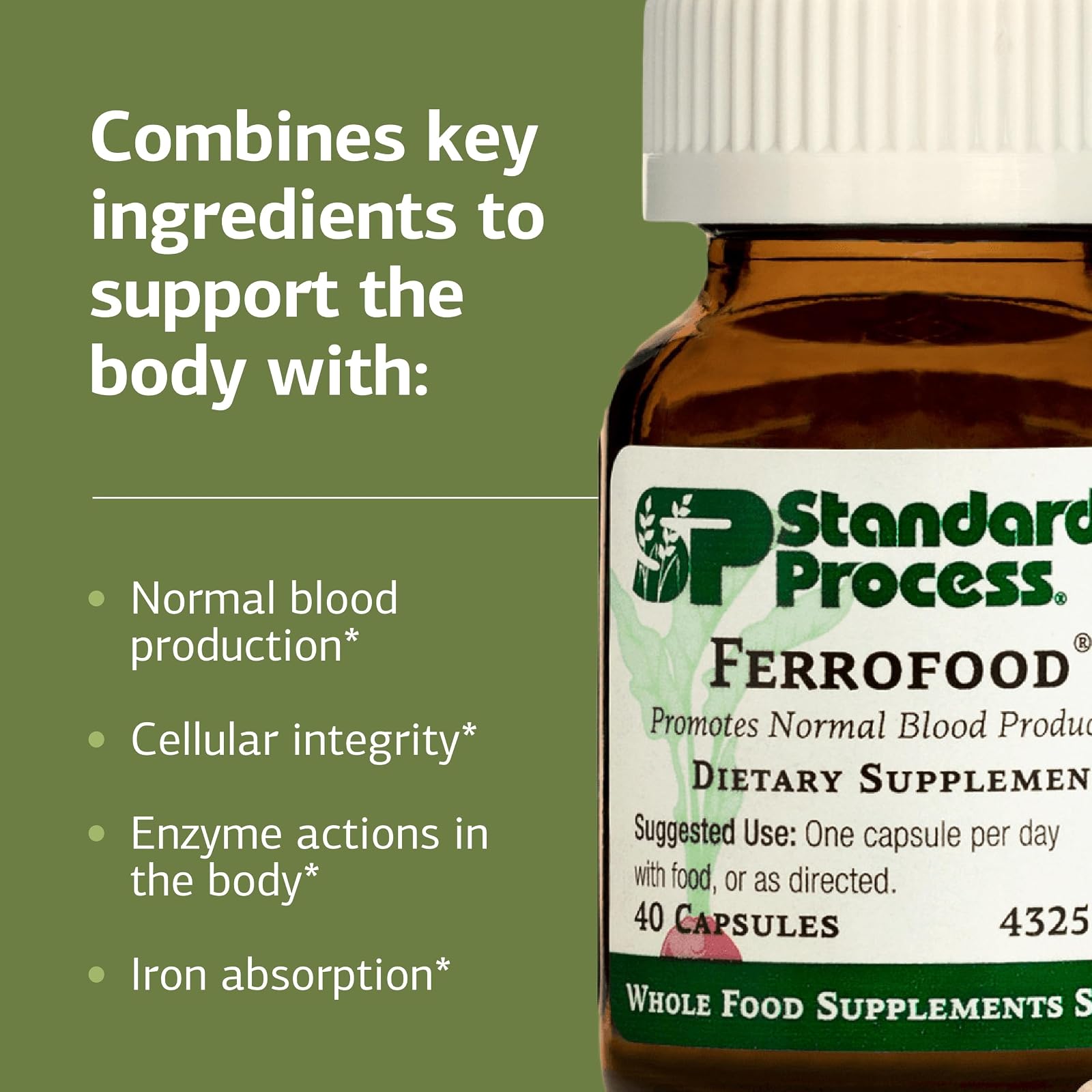 Iron supplement for optimal energy