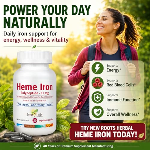 Iron supplement for overall health