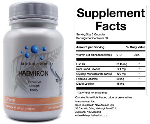 Iron supplement for overall health