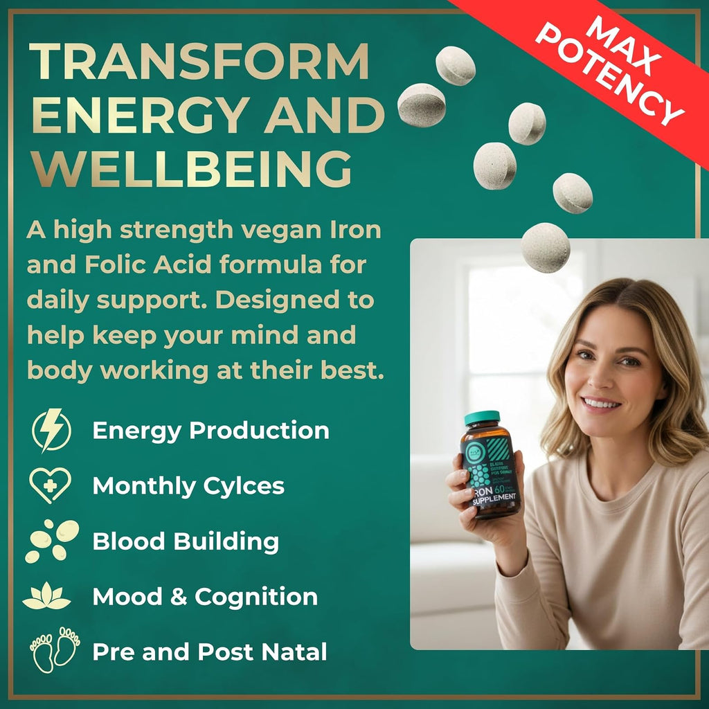 Iron supplement for plant-based diet