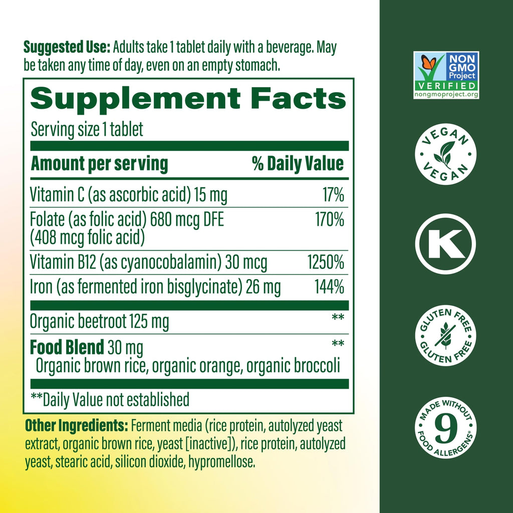 iron supplement for vegans