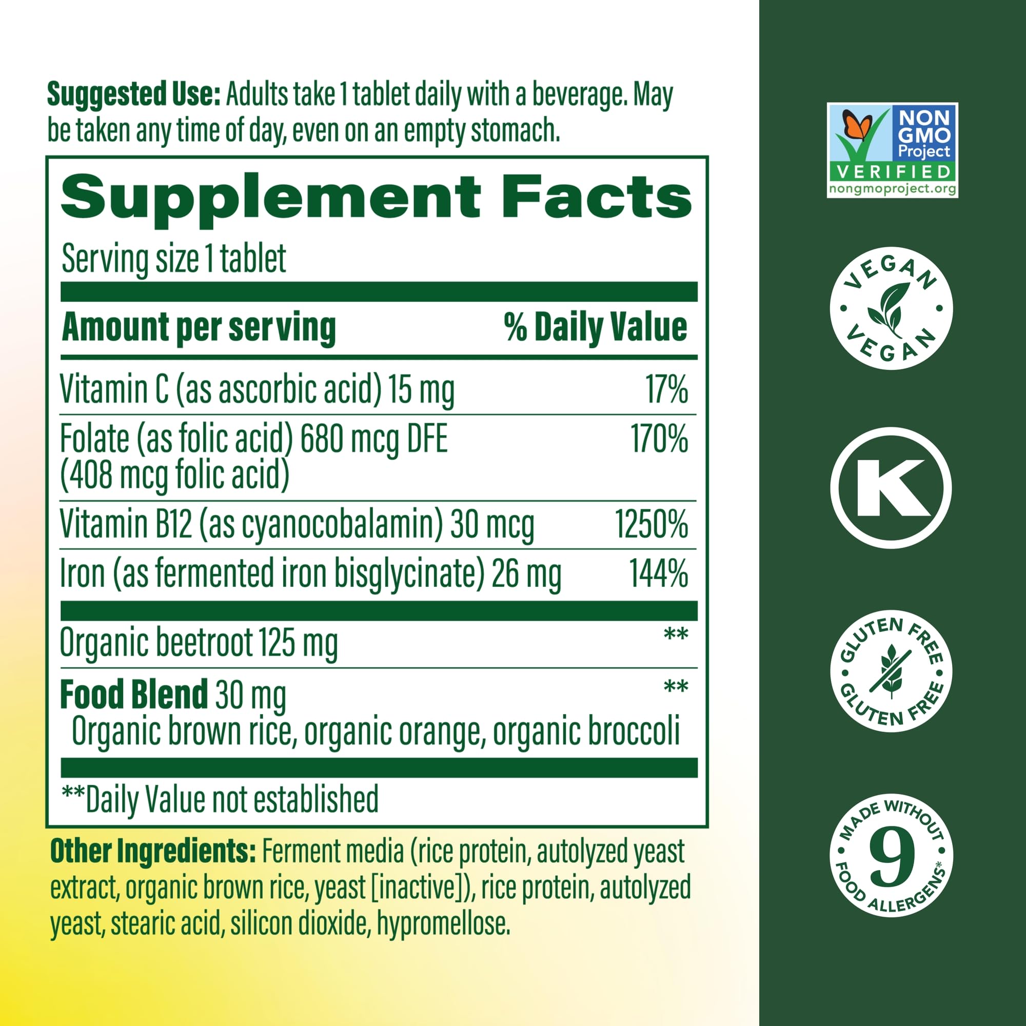 iron supplement for vegans