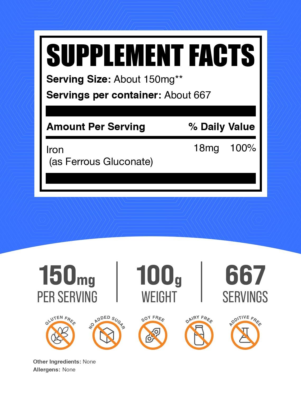 Iron supplement for women health